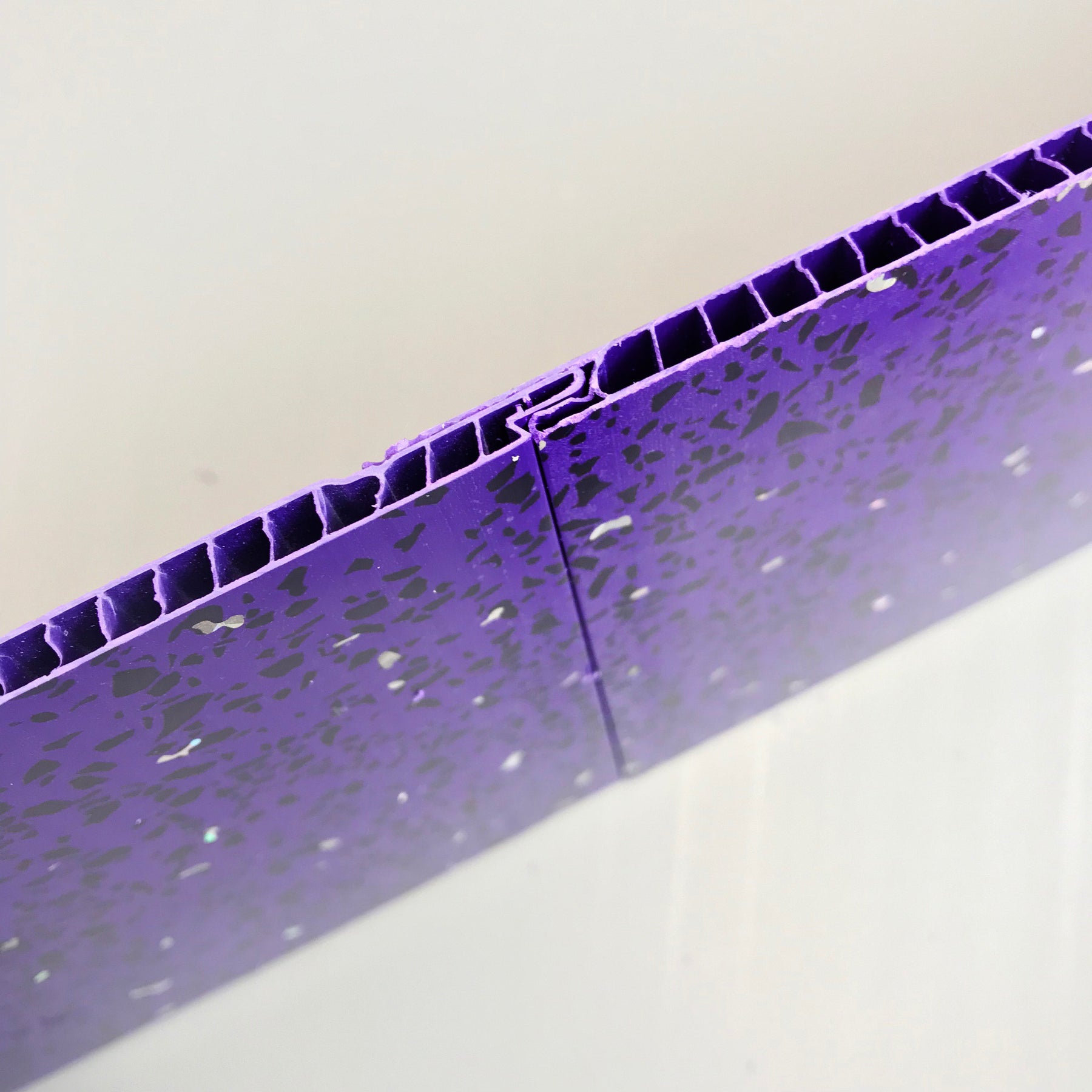 5mm Purple Sparkle | PVC Waterproof Wet Room Cladding | Bath Clad